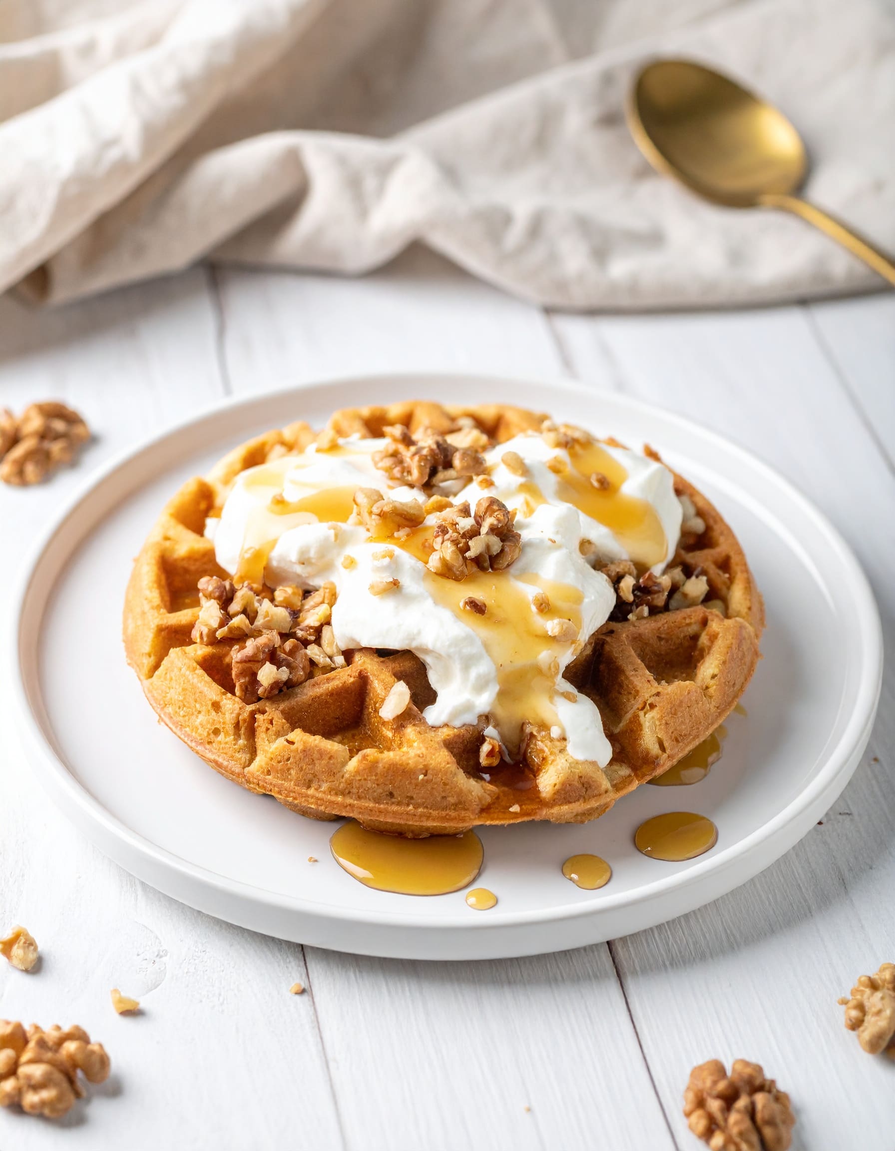 Gaufre belge gourmande et décadente | Menucochon