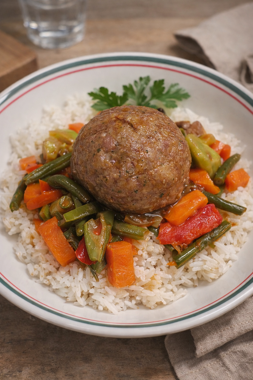 Riz boulettes calabraise savoureux | Menucochon